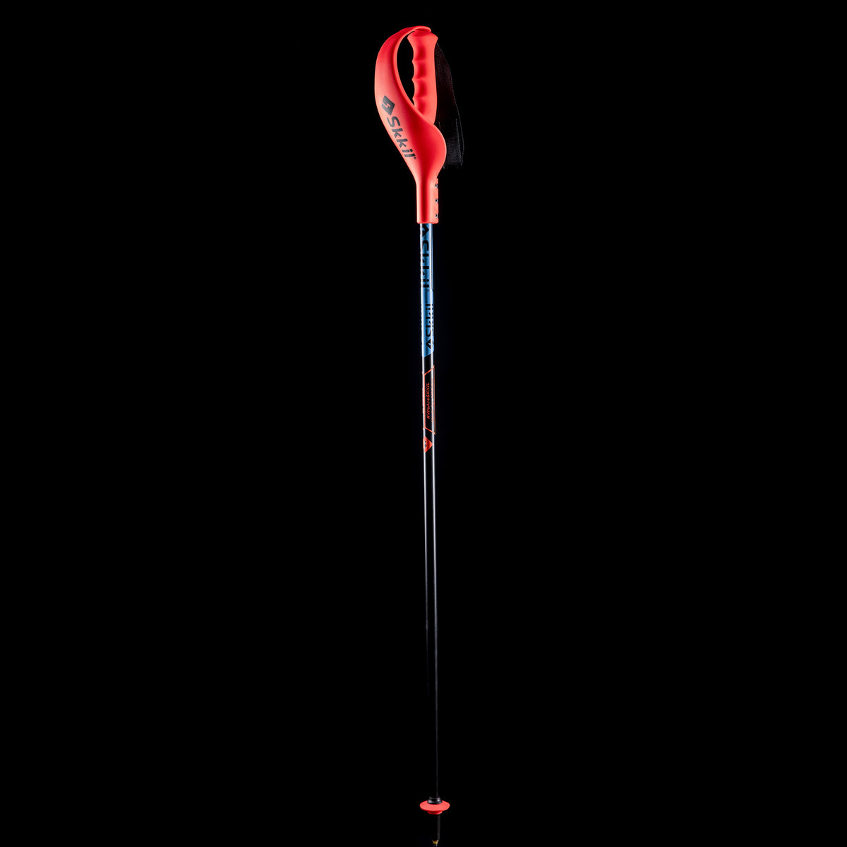 Slalom ski racing junior poles with guards | STORM 16 SL + GATE BLOCKER ...