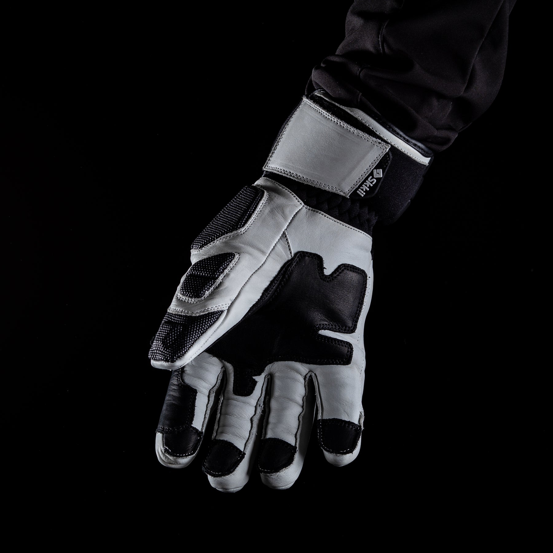 Ski racing gloves SL and GS | RACE GLOVES WHITE 18 – SKKIL